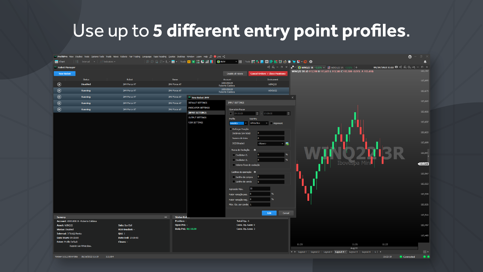 Loja de módulos opcionais