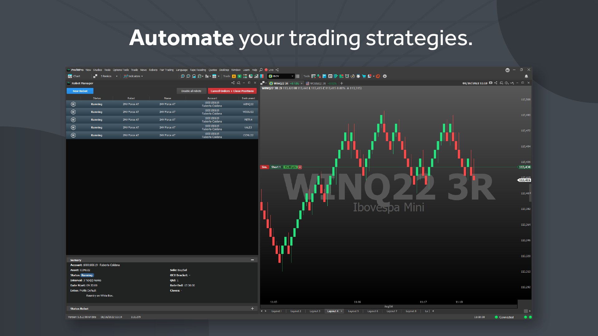 Loja de módulos opcionais