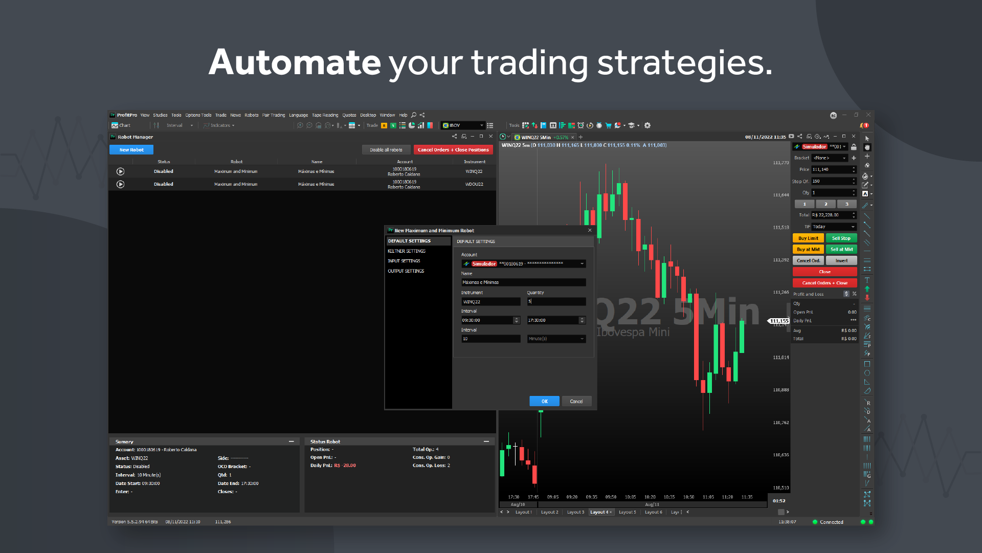 NeloStore - Módulos Opcionais Para a Plataforma Profit - Nelogica
